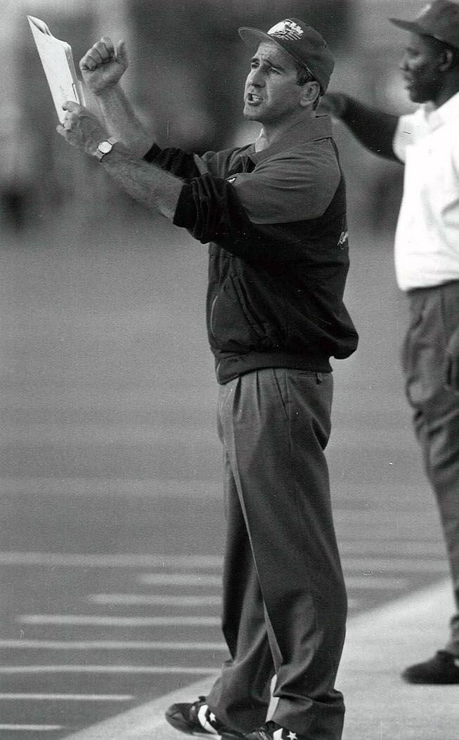 Photograph : Jim Strong UNLV Football coach 90-93 - Las Vegas Sun News
