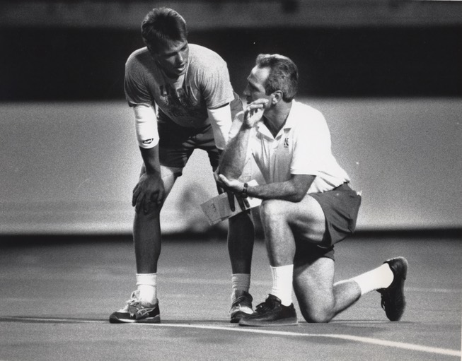 Photograph : Jim Strong UNLV Football coach 90-93