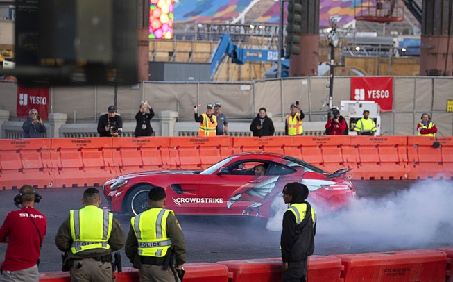 Photograph : F1 Preview Event On Las Vegas Strip - Las Vegas Sun News