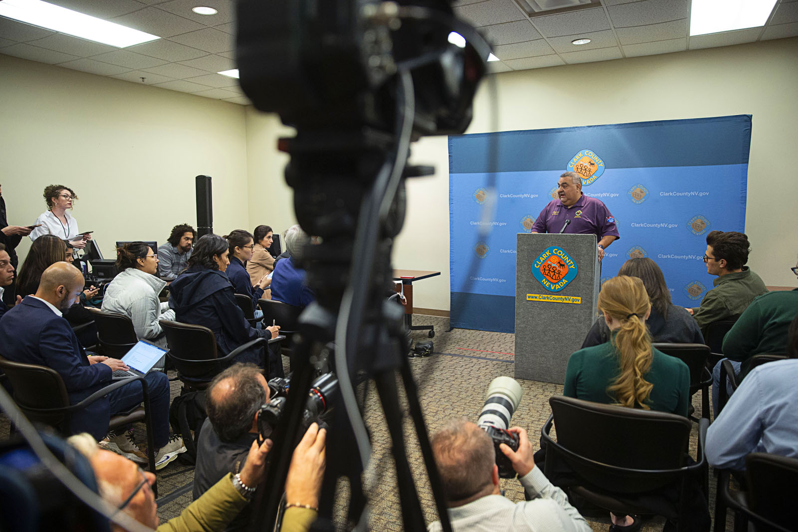 Election News Conference With Joe Gloria - Las Vegas Sun News