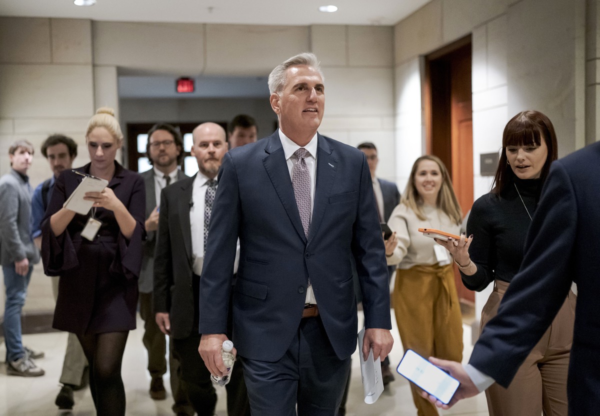 McCarthy makes case for House speaker, but right flank balks - Las ...