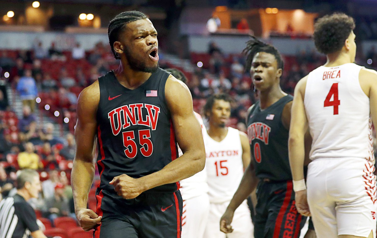 UNLV basketball follows defensive blueprint to upset No. 21 Dayton ...