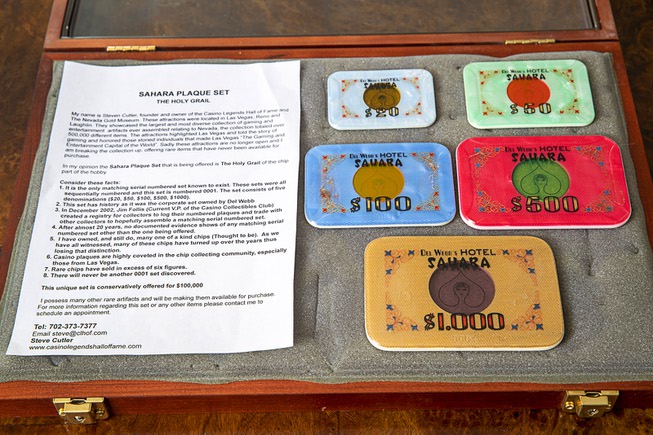 Photograph : Collecting Casino Chips - Las Vegas Sun News