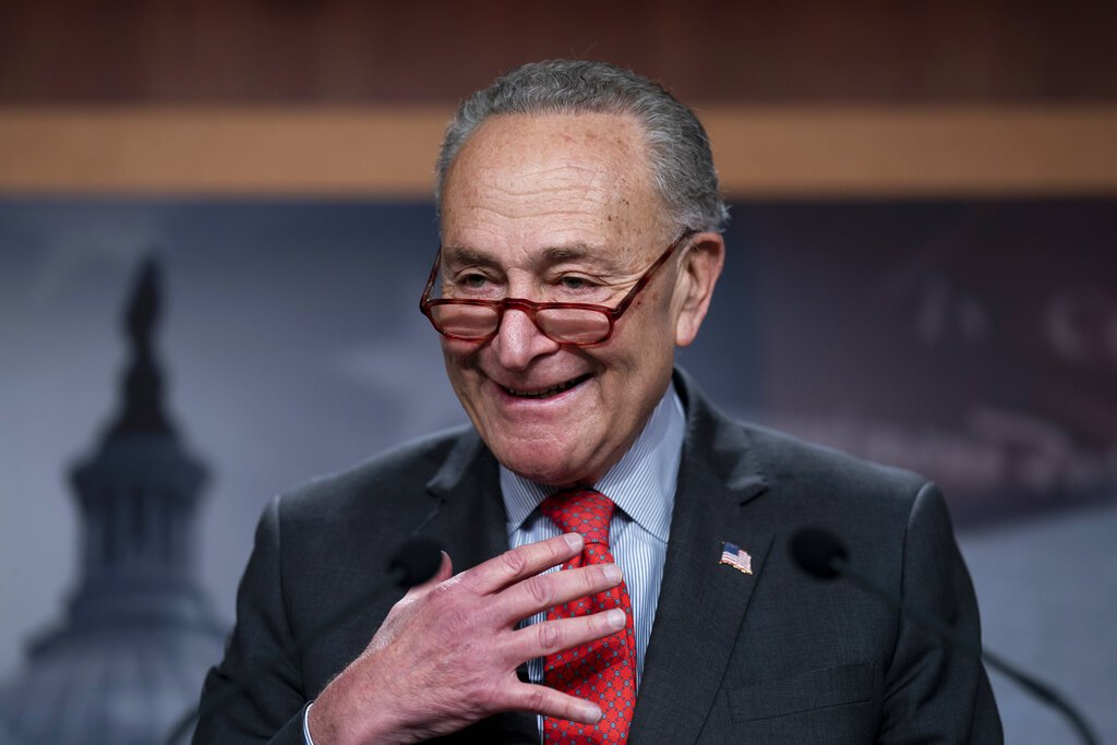 Schumer reelected Senate leader after Dems expand majority - Las Vegas ...