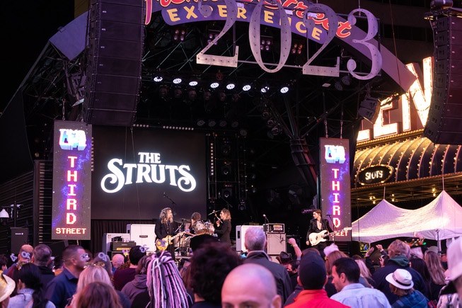 Welcoming 2023: New Year's Eve in Las Vegas - The Struts play the Third ...