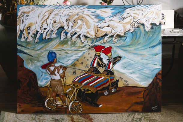 Photograph: Artist George Fielder - Las Vegas Weekly