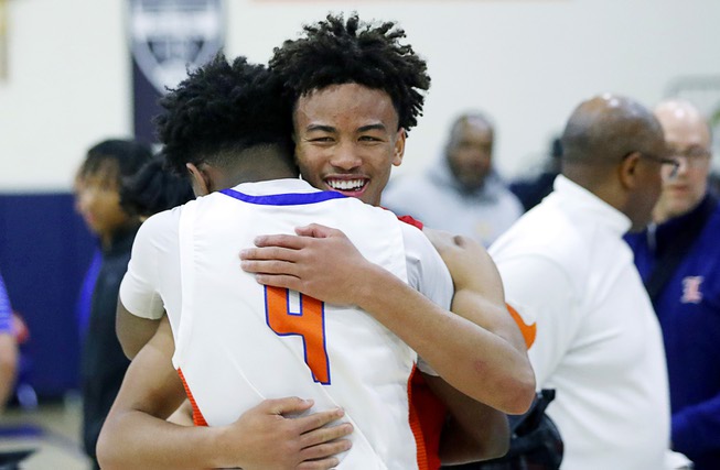 Photograph : Liberty Blows Out Bishop Gorman, 78-55 - Las Vegas Sun News