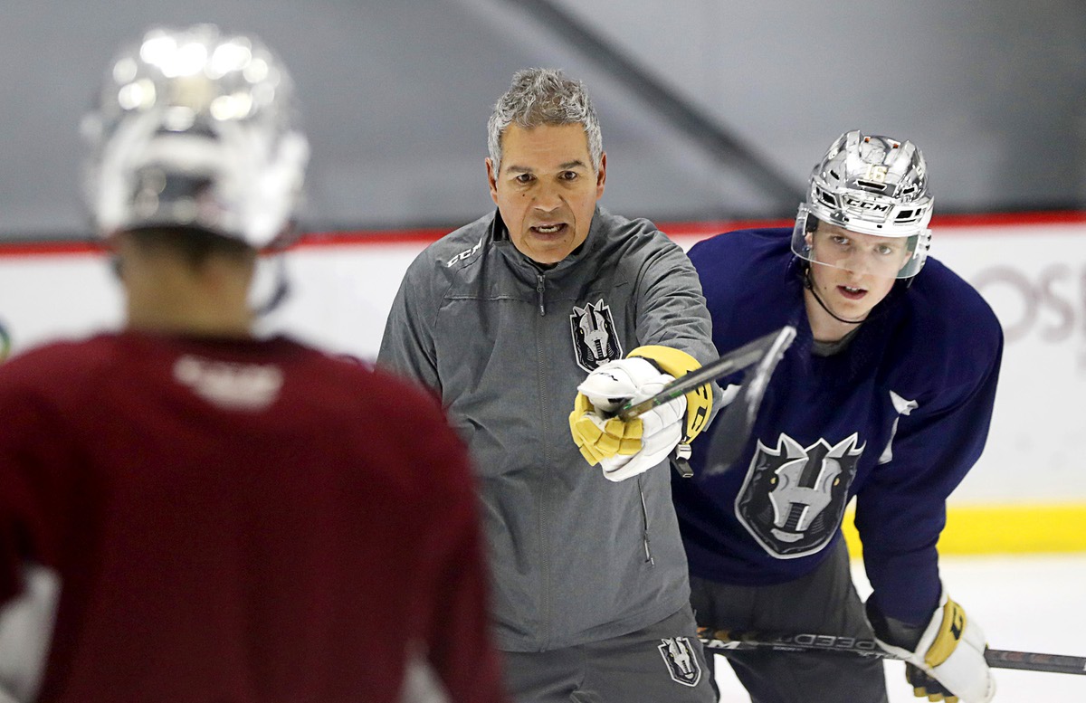Silver Knights coach Viveiros not returning next season - Las Vegas Sun ...
