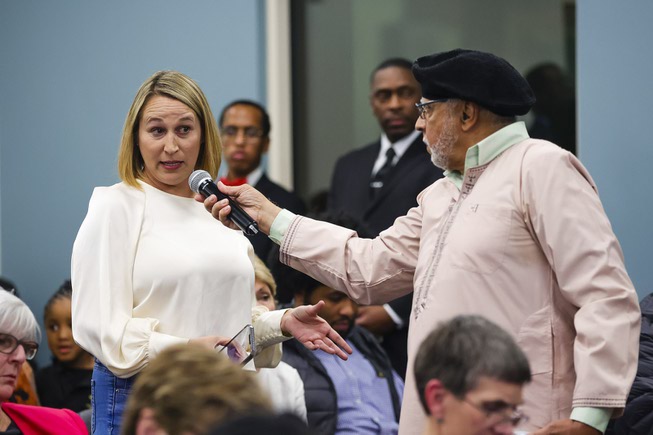 CCSD Police Chief Mike Blackeye - Anna Binder questions Clark County ...