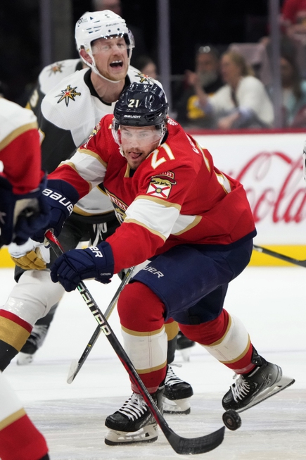 Panthers 2, Golden Knights 1 - Florida Panthers center Nick Cousins (21 ...