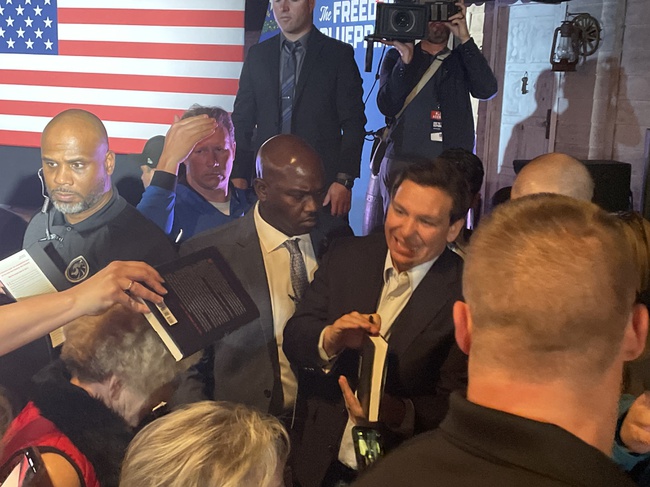 In Las Vegas visit, Ron DeSantis touts Florida as a 'blueprint' for ...