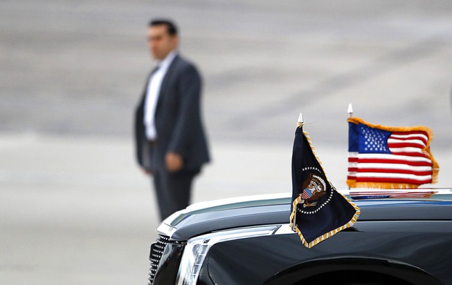 President Joe Biden Arrives in Las Vegas - Presidential and American ...