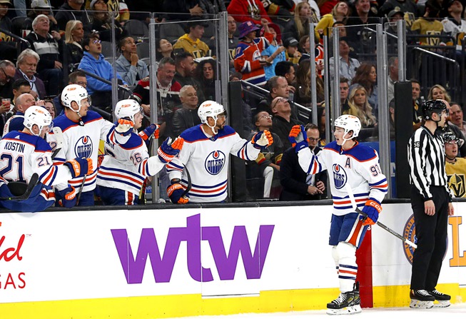 Golden Knights Fall to Oilers, 7-4 - Edmonton Oilers center Ryan Nugent ...