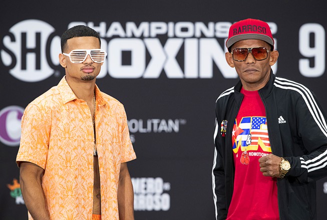 Photograph : Romero-Barroso Boxing News Conference - Las Vegas Sun News