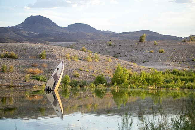 Vertical Boat Back in the Water - A view of the vertical boat in the ...