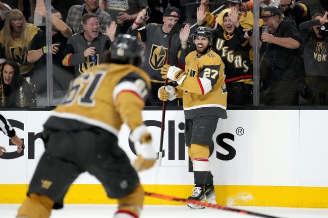 Shea Theodore returns to old form in Golden Knights' Game 1 win - Las ...