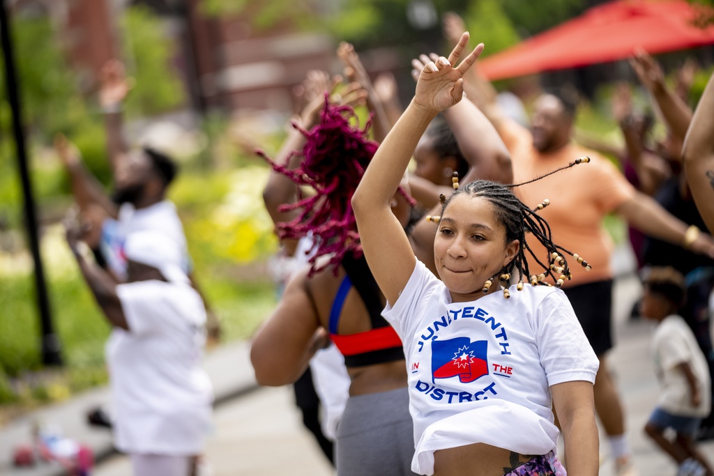 Americans mark Juneteenth with parties, reflection on end of slavery ...