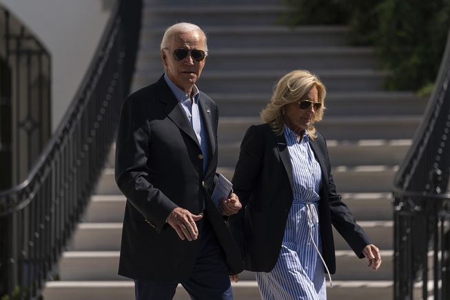 First lady Jill Biden tests positive for COVID-19, but President Biden ...