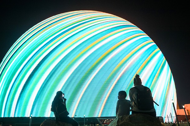 Photograph: The Sphere at The Venetian: Ground Level - Las Vegas Weekly
