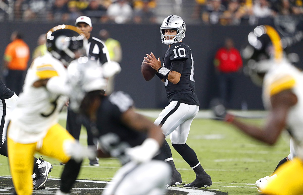 Raiders passing game goes two deep - Las Vegas Sun News