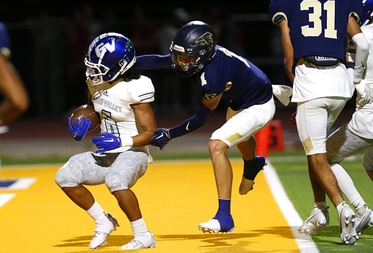 Friday night roundup: High school football scores in Las Vegas - Las ...