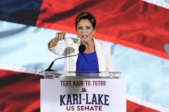 Kari Lake begins Senate campaign as she keeps fighting her loss in the ...
