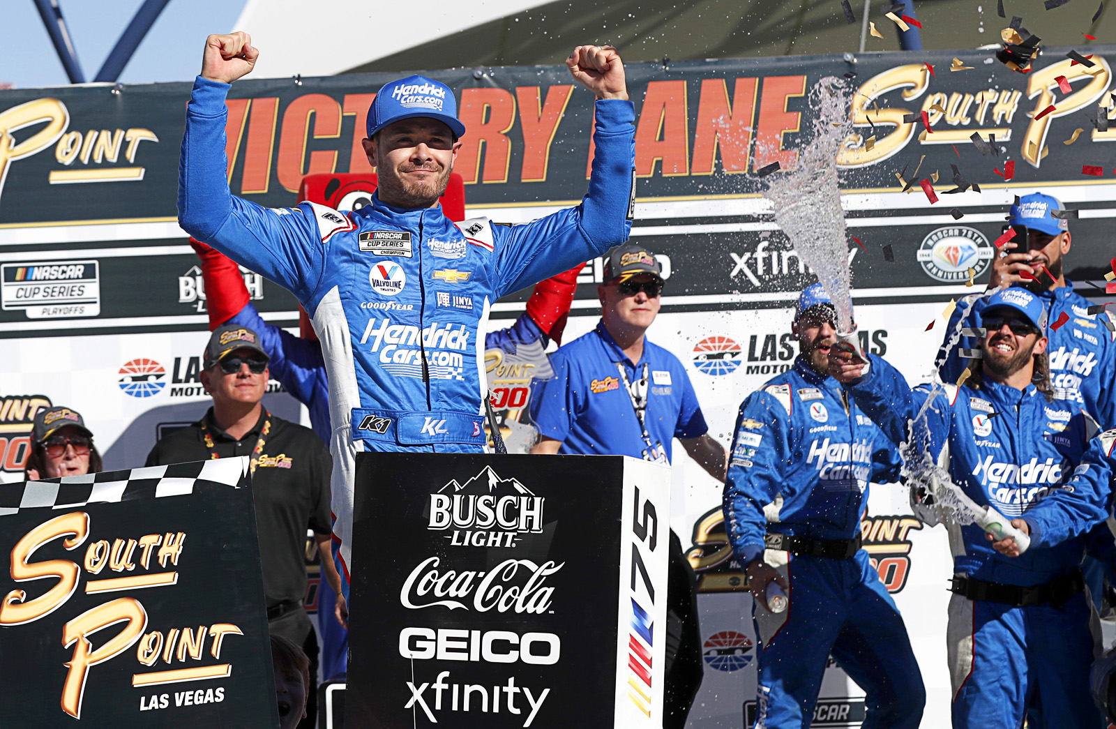 Kyle Larson Wins South Point 400 - Las Vegas Sun News