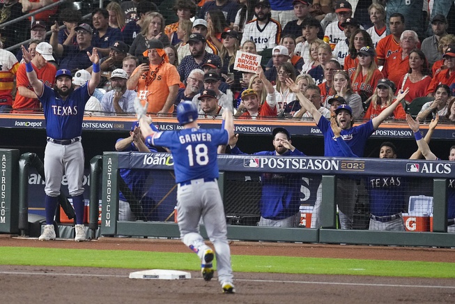 Rangers slug their way to 9-2 win over Astros to force Game 7 in ALCS ...
