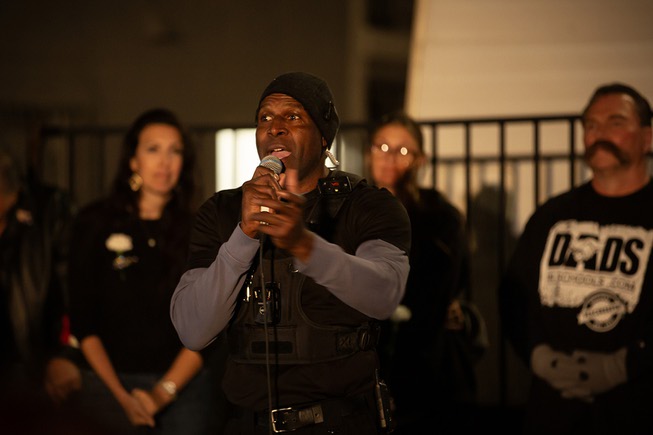 Photograph : Johnathan Lewis Jr. Prayer Vigil - Las Vegas Sun News