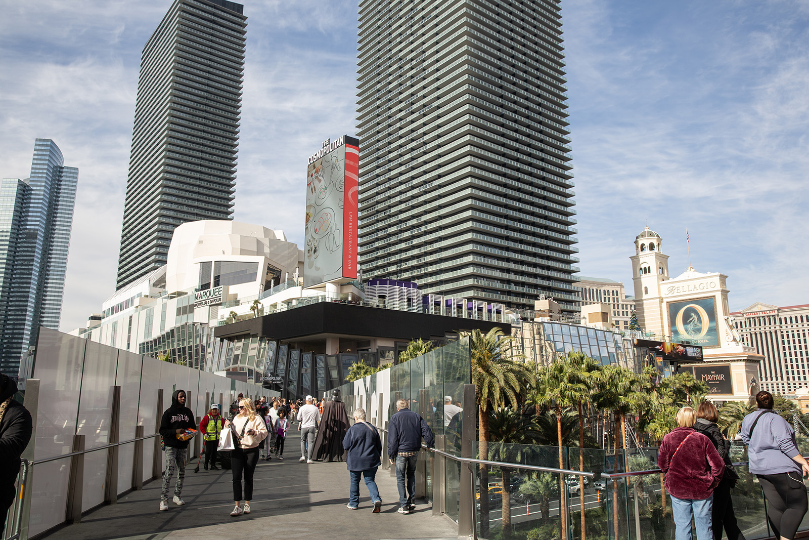Pedestrian Bridges Over The Strip - Las Vegas Sun News