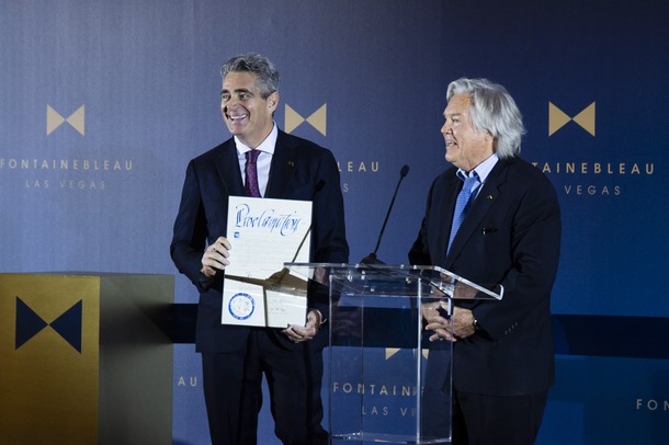 Photograph: Fontainebleau Ribbon Cutting - Las Vegas Weekly