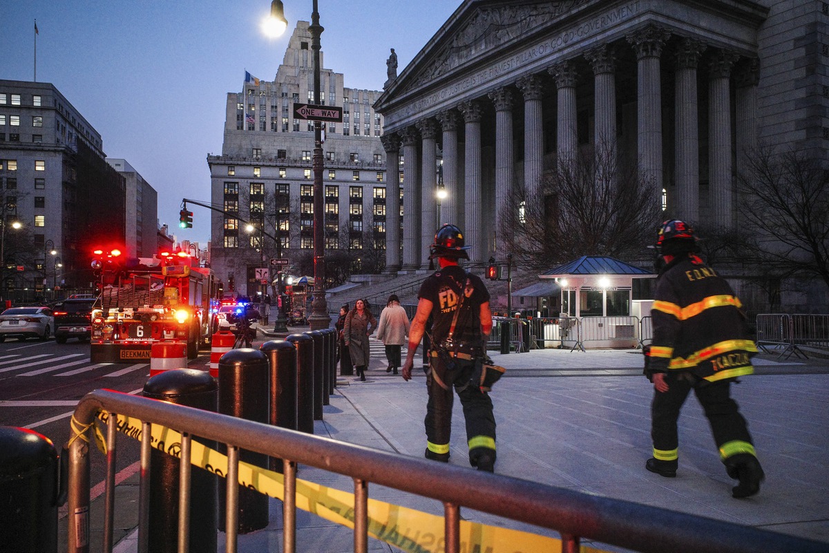 Prosecutors say NYC courthouse fire suspect burned papers with ...