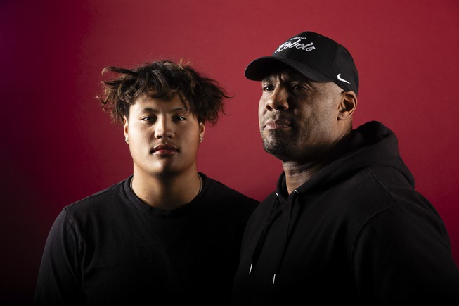Photograph : Andre and Donnell Porter - Las Vegas Sun News