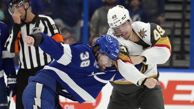 Second period woes cost Golden Knights again, lose late in Tampa - Las ...
