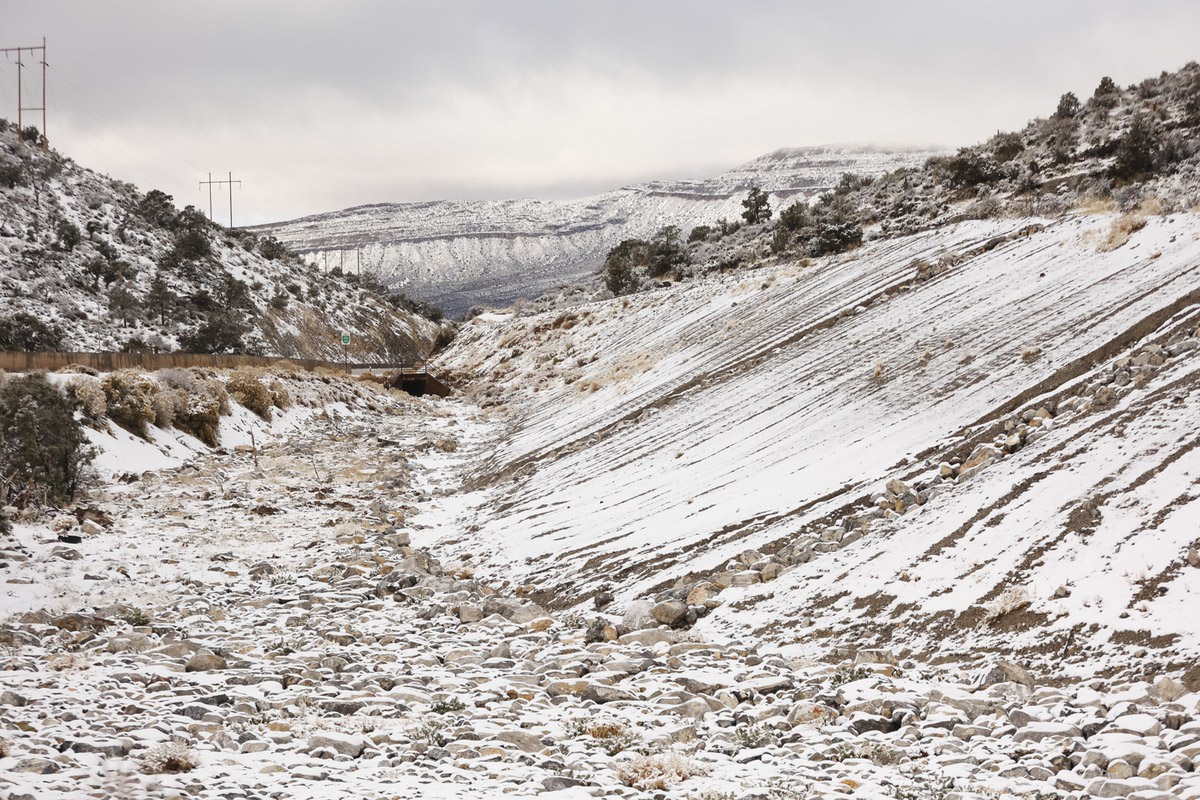 Snowpack in Nevada mountains above average ahead of dry season - Las ...