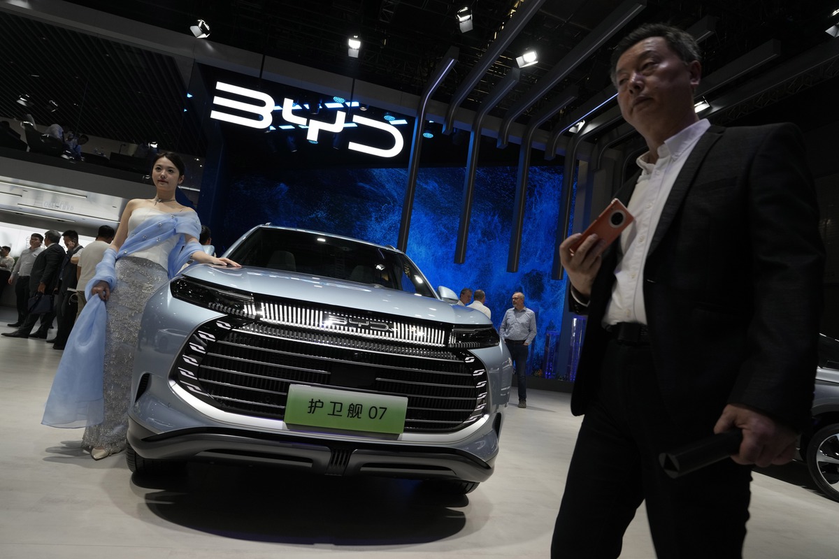 China's BYD is rivaling Tesla in size. Can it also match its global ...