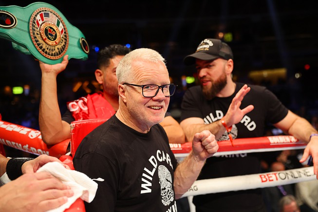Photograph : Boxing Night at Virgin LV - Las Vegas Sun News