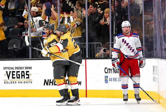 Photograph : Golden Knights vs Rangers - Las Vegas Sun News