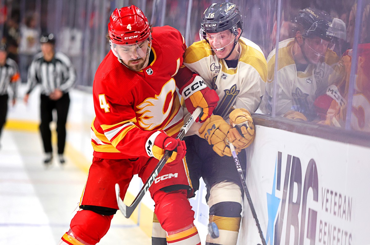 Golden Knights acquire Andersson in trade sending Whitecloud to Flames ...