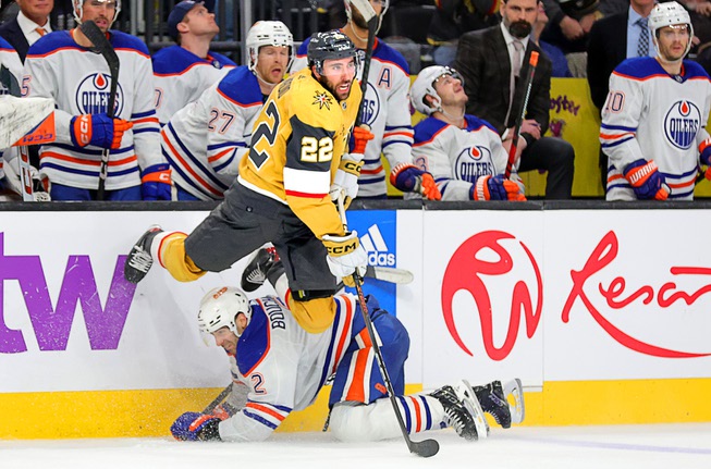 Photograph : Golden Knights vs Oilers - Las Vegas Sun News