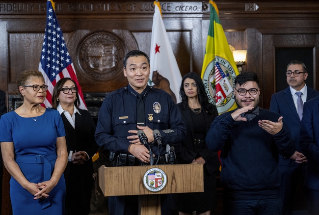First Asian American to lead Los Angeles Police Department is appointed ...