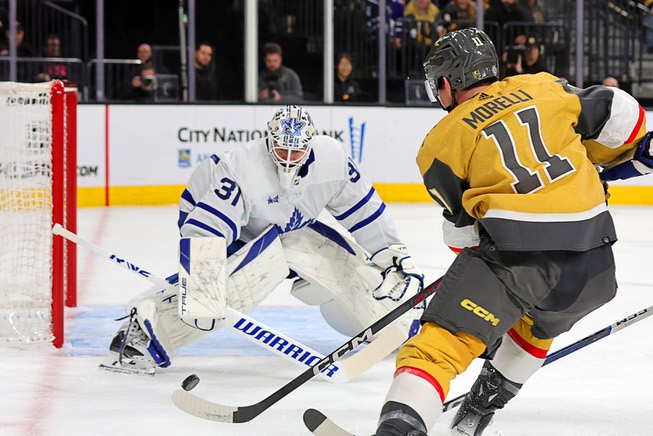Photograph : Golden Knights vs Maple Leafs - Las Vegas Sun News