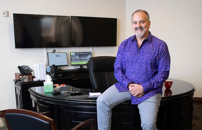 Photograph : Jesus Jara Interview - Las Vegas Sun News
