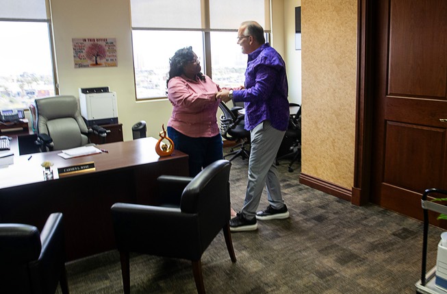 Photograph : Jesus Jara Interview - Las Vegas Sun News