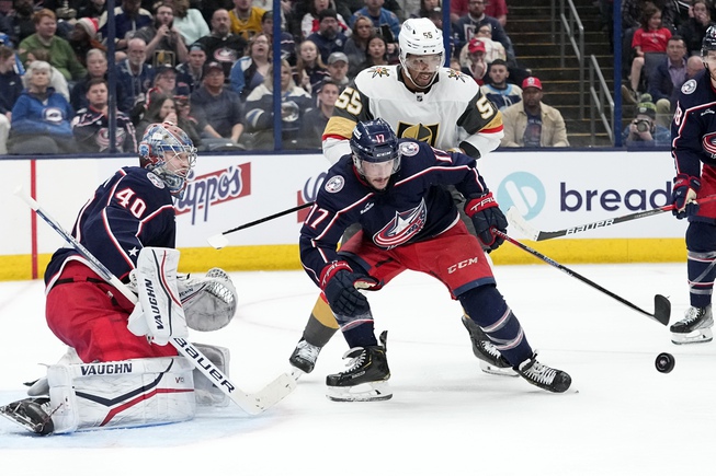 Photograph : golden knights blue jackets - Las Vegas Sun News
