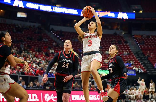 Photograph : Lady Rebels Win MW Championship - Las Vegas Sun News
