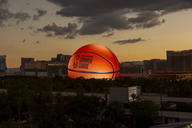 Photograph : Sphere - Las Vegas Sun News