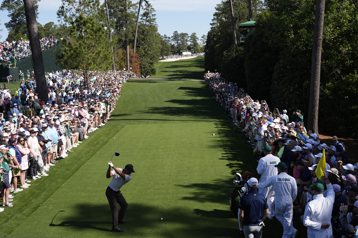 Augusta National in bloom and the conditions dry for Masters — so far ...
