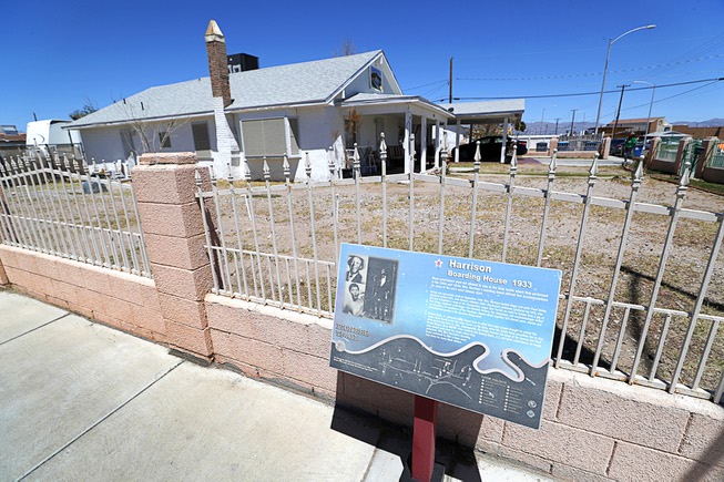 Photograph : Harrison Boarding House - Las Vegas Sun News