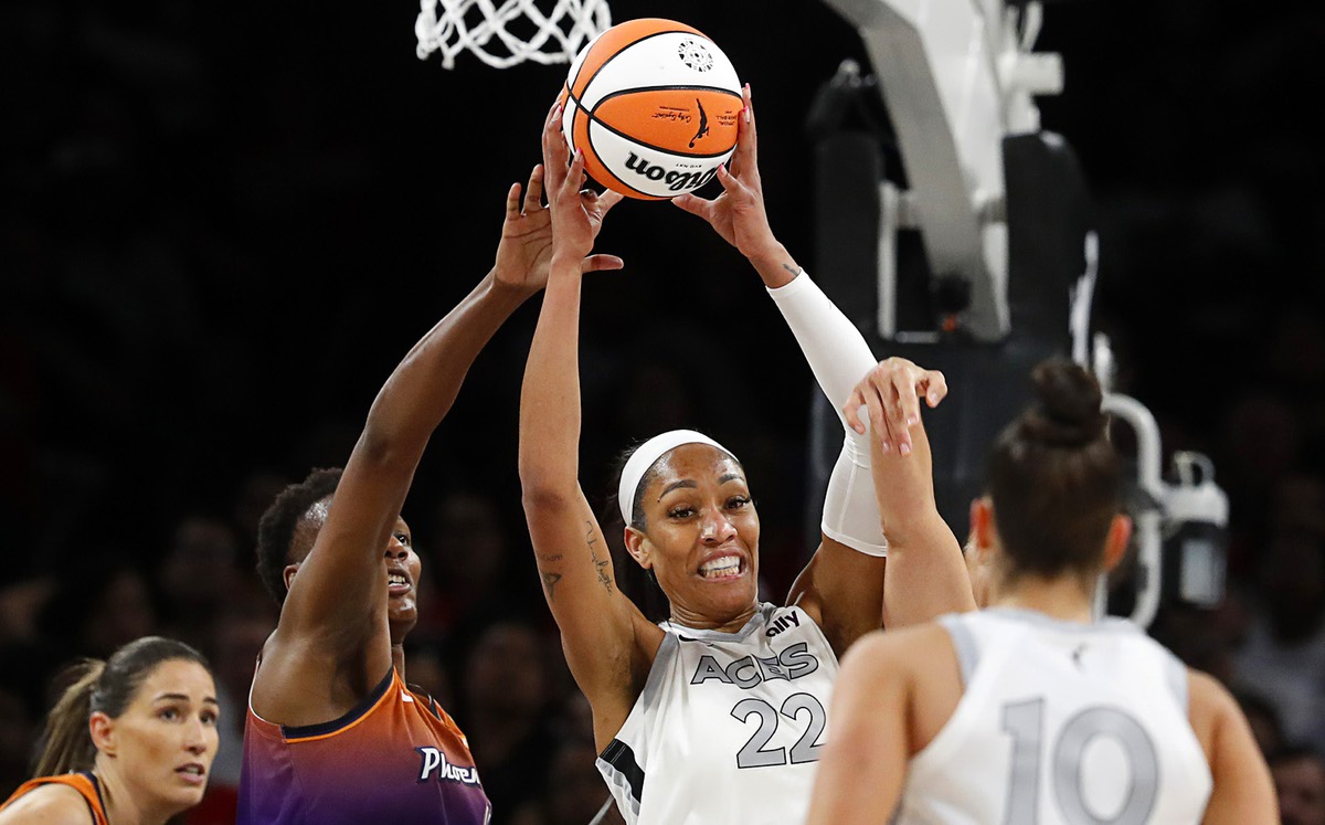 A'ja Wilson leads Aces to win over Mercury in season opener - Las Vegas ...